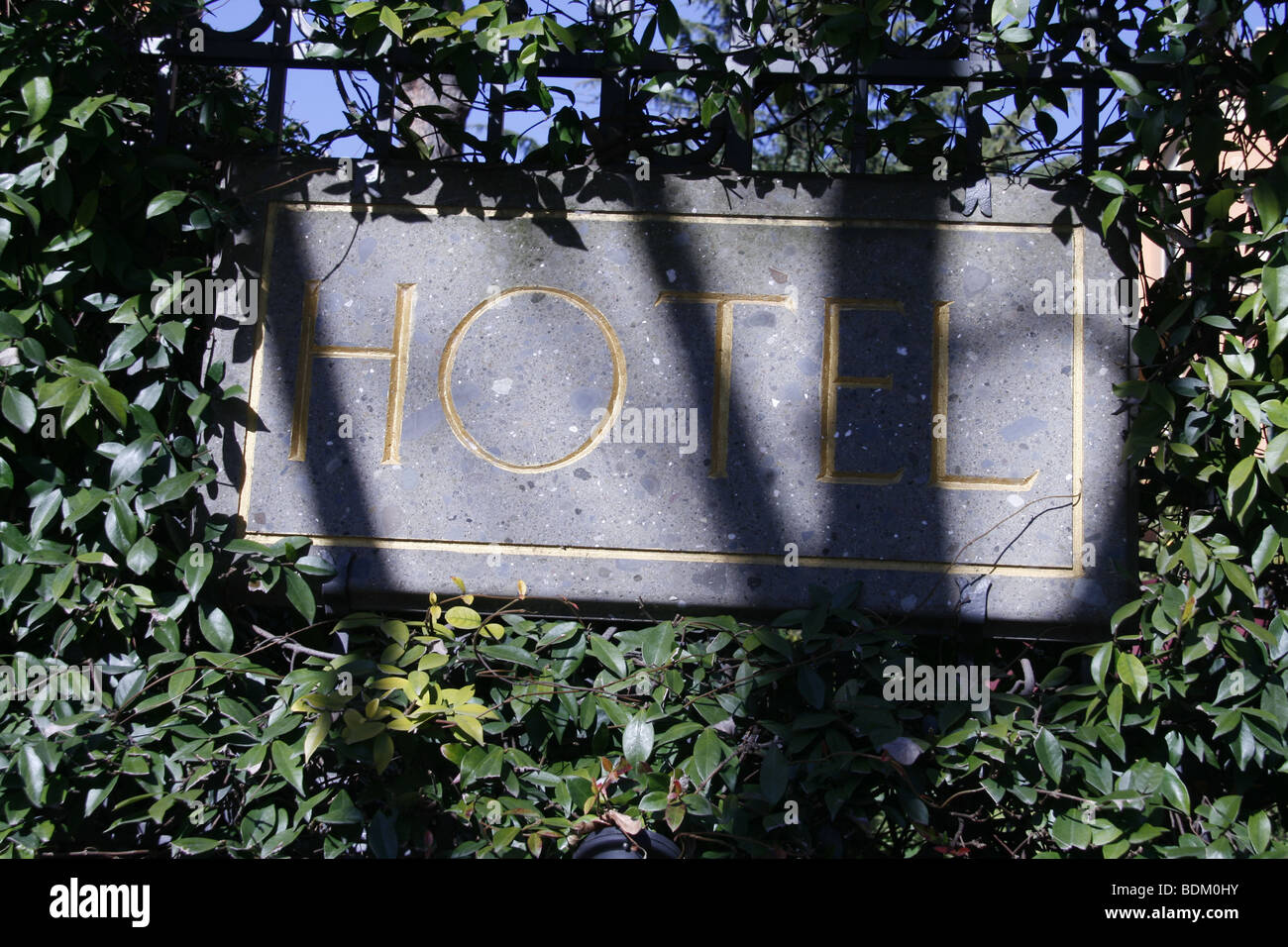 Luxury hotel notice hi-res stock photography and images - Alamy