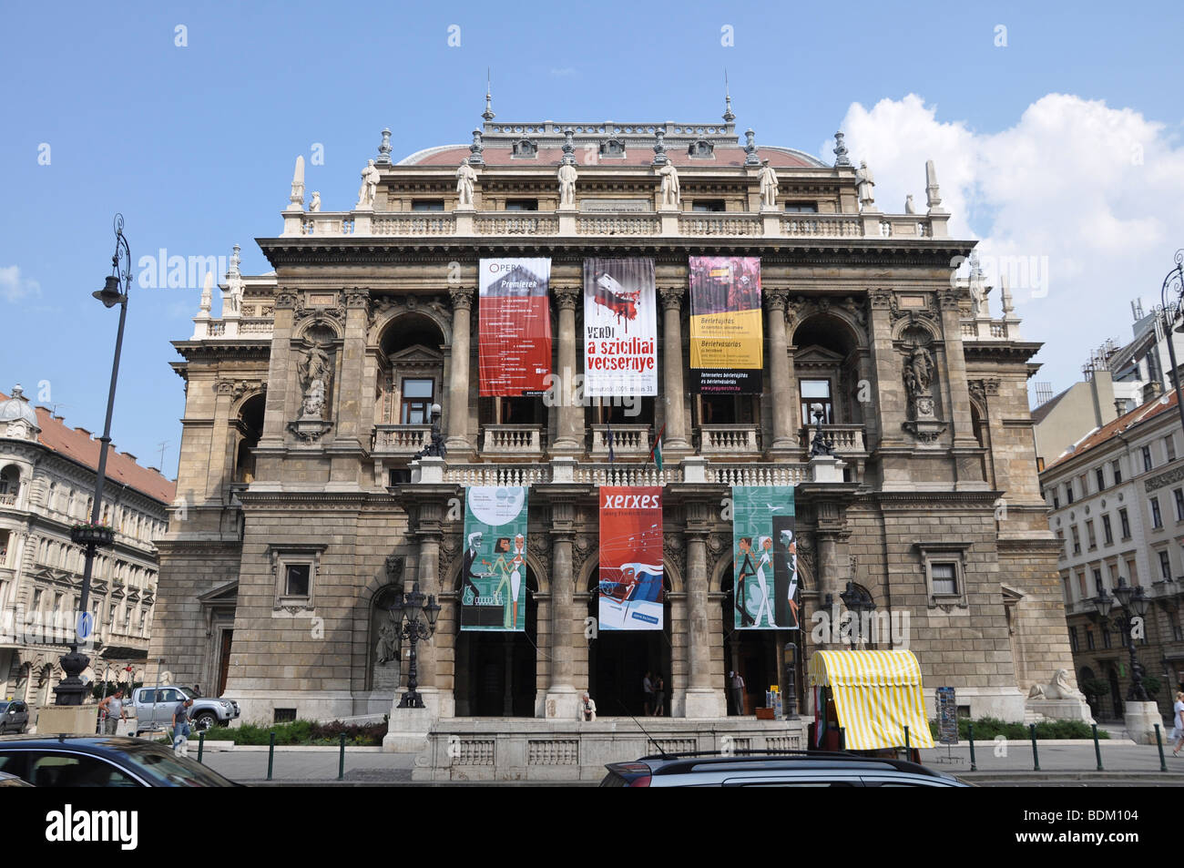 Eastern Europe, Hungary, Budapest, The Opera House Stock Photo - Alamy