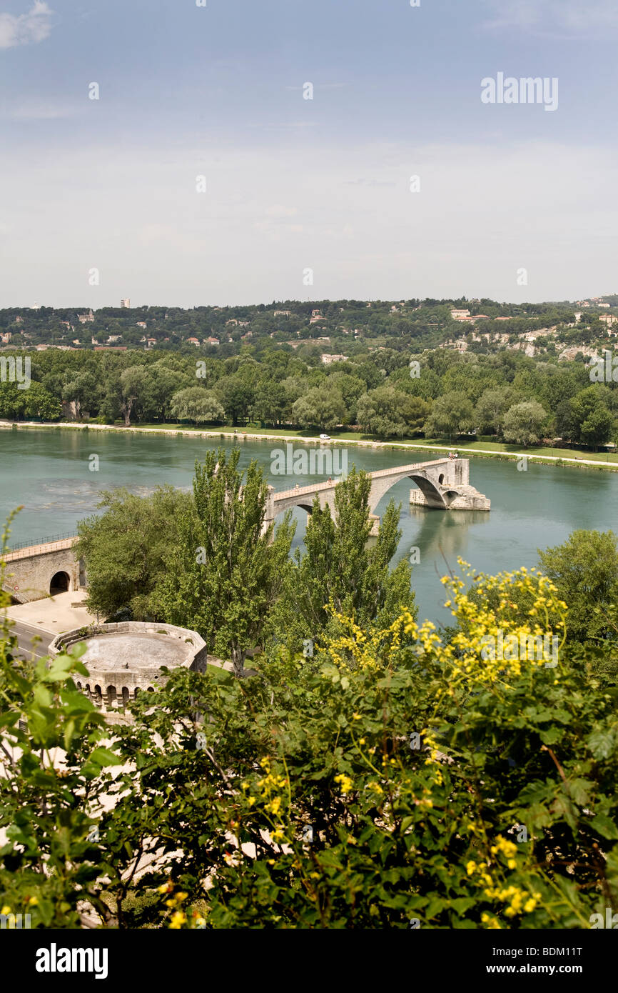 Pont davignon rhone river hi-res stock photography and images - Alamy