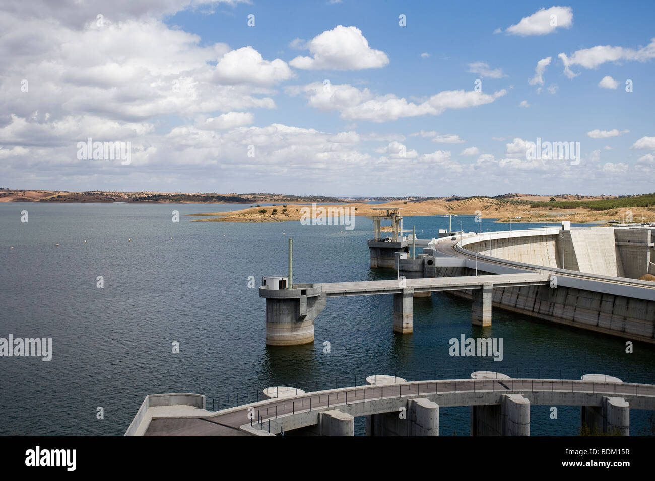 Alqueva dam, Alentejo Portugal Stock Photo - Alamy