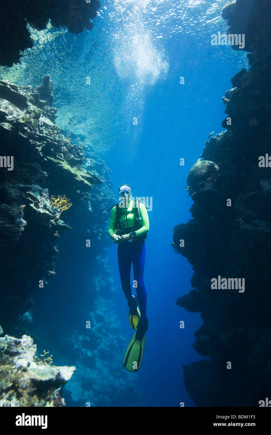 Pretty Woman Scuba Diving High Resolution Stock Photography and Images ...