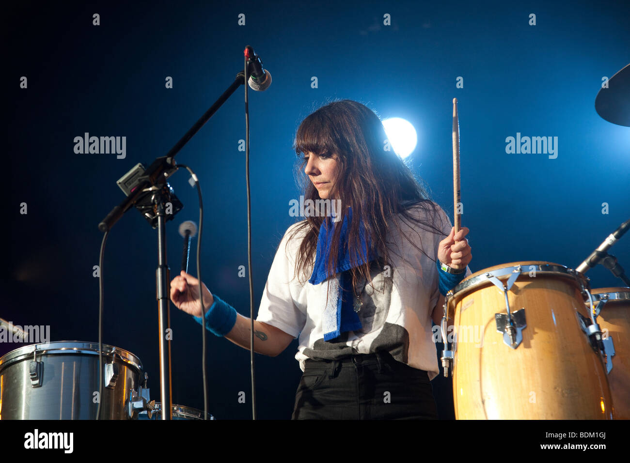 Lizzi bougatsos gang gang dance hi-res stock photography and images - Alamy
