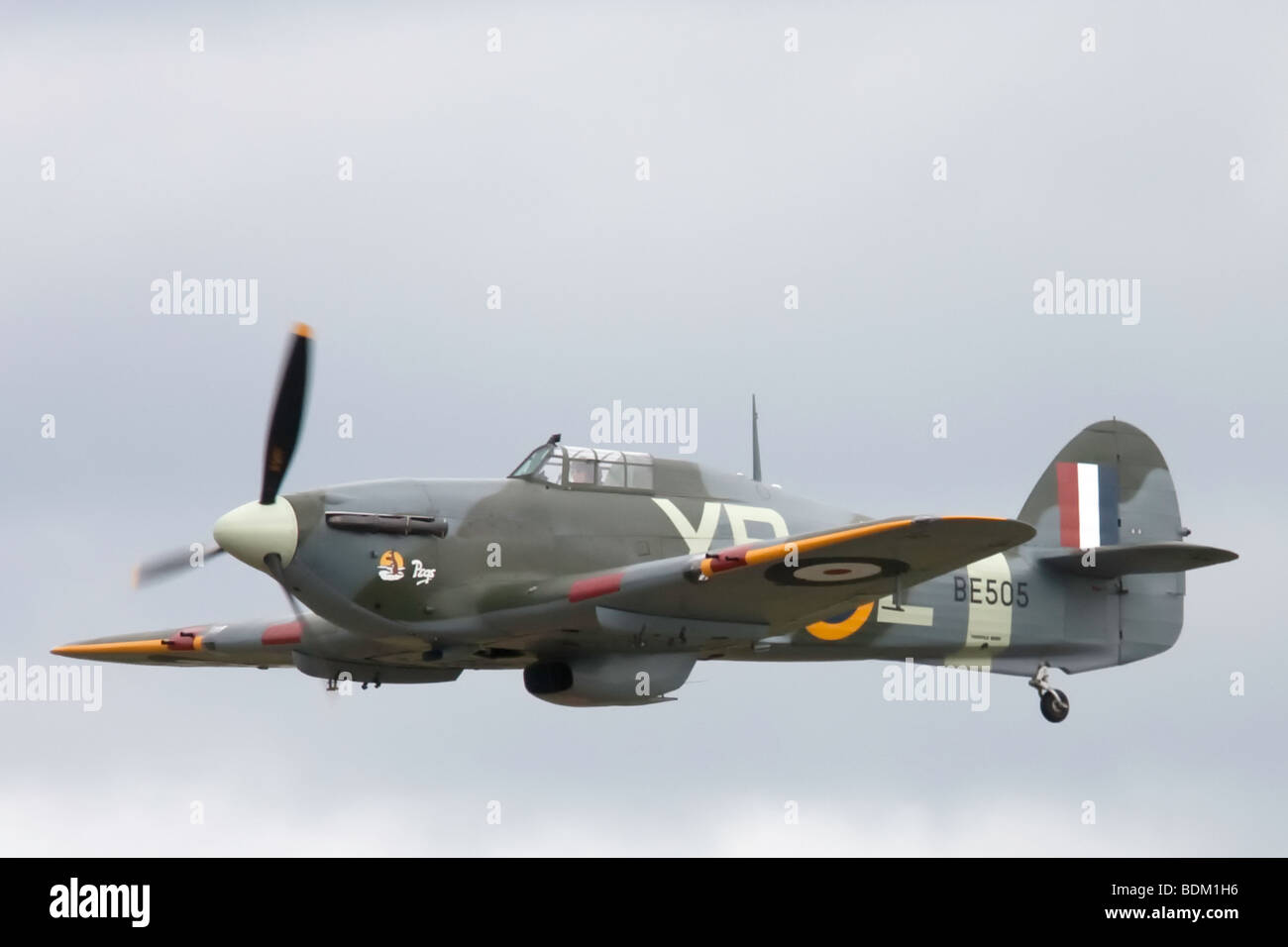 Hawker hurricane fly past hi-res stock photography and images - Alamy