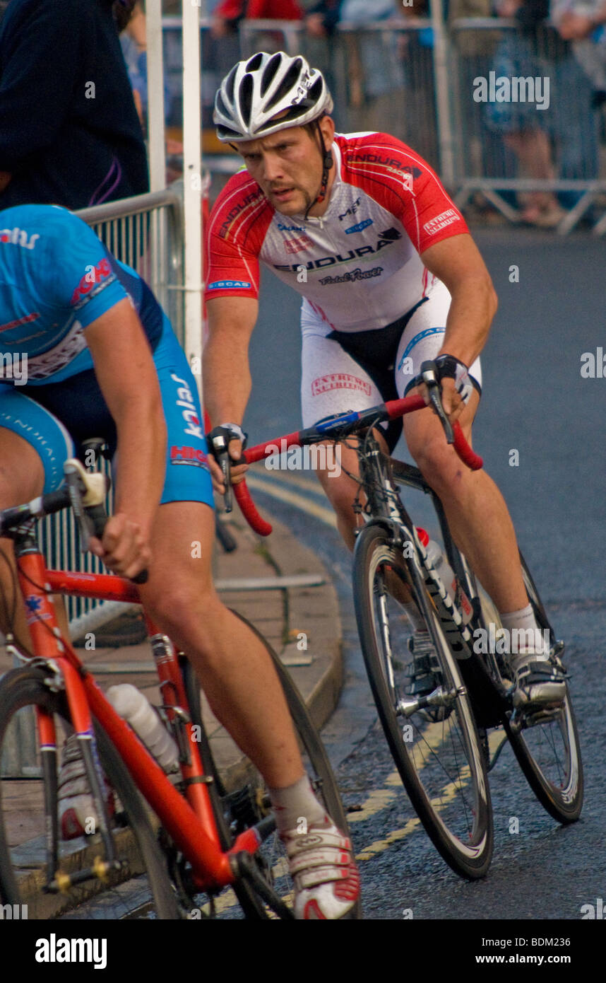 Cyclists competing in the British Cycling Circuit Race Championships in ...