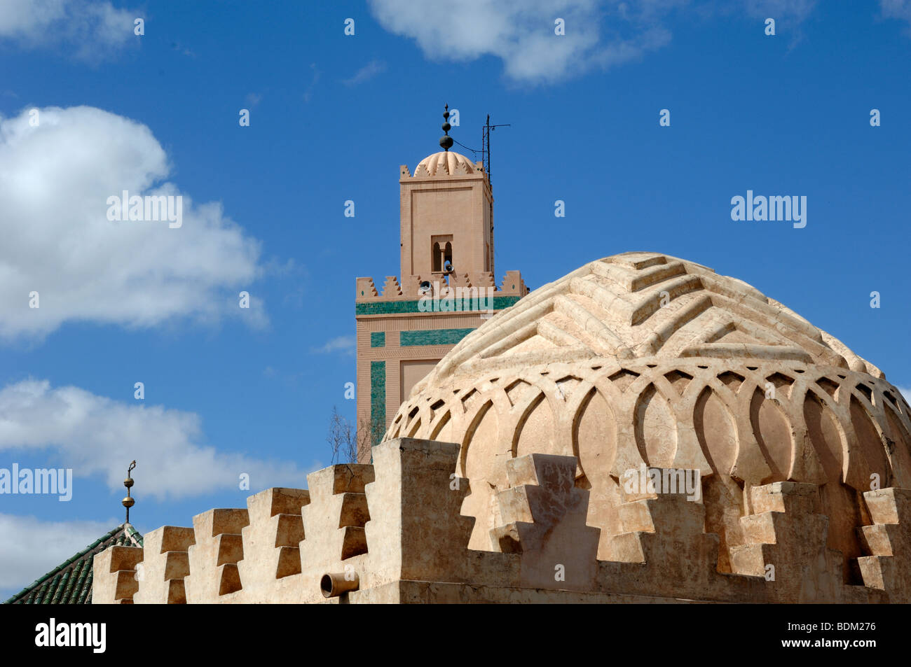 Cupola or Dome of the Almoravid Qubba (c12th) Pavilion & Ablutions ...