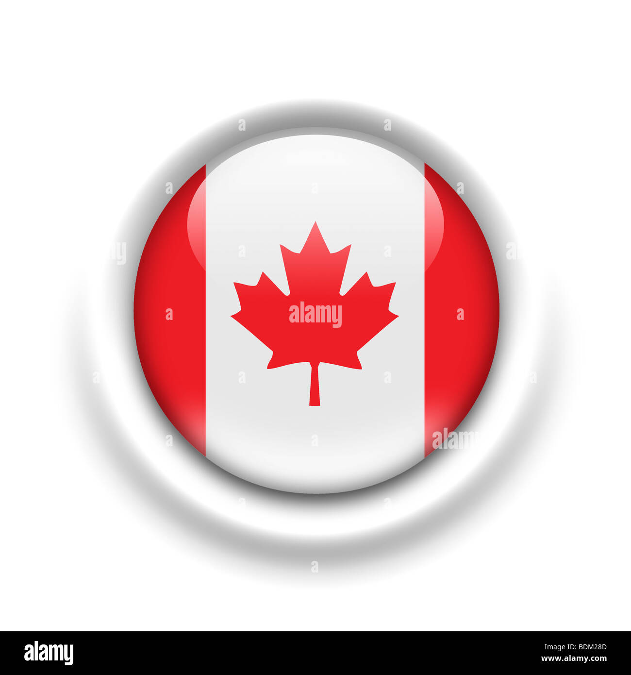 Canada flag Cut Out Stock Images & Pictures - Alamy
