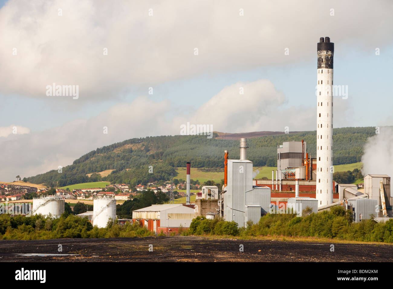Fife power station a gas turbine power plant on the site of the former ...