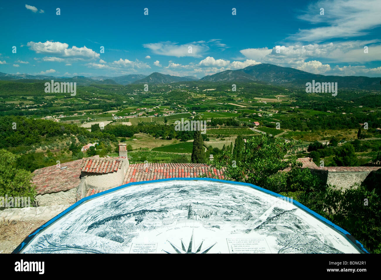 CRESTET - VAUCLUSE - PROVENCE - FRANCE Stock Photo - Alamy