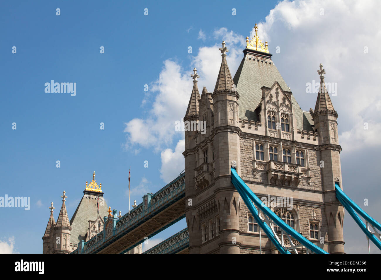 Colorful tower bridge london blue hi-res stock photography and images ...
