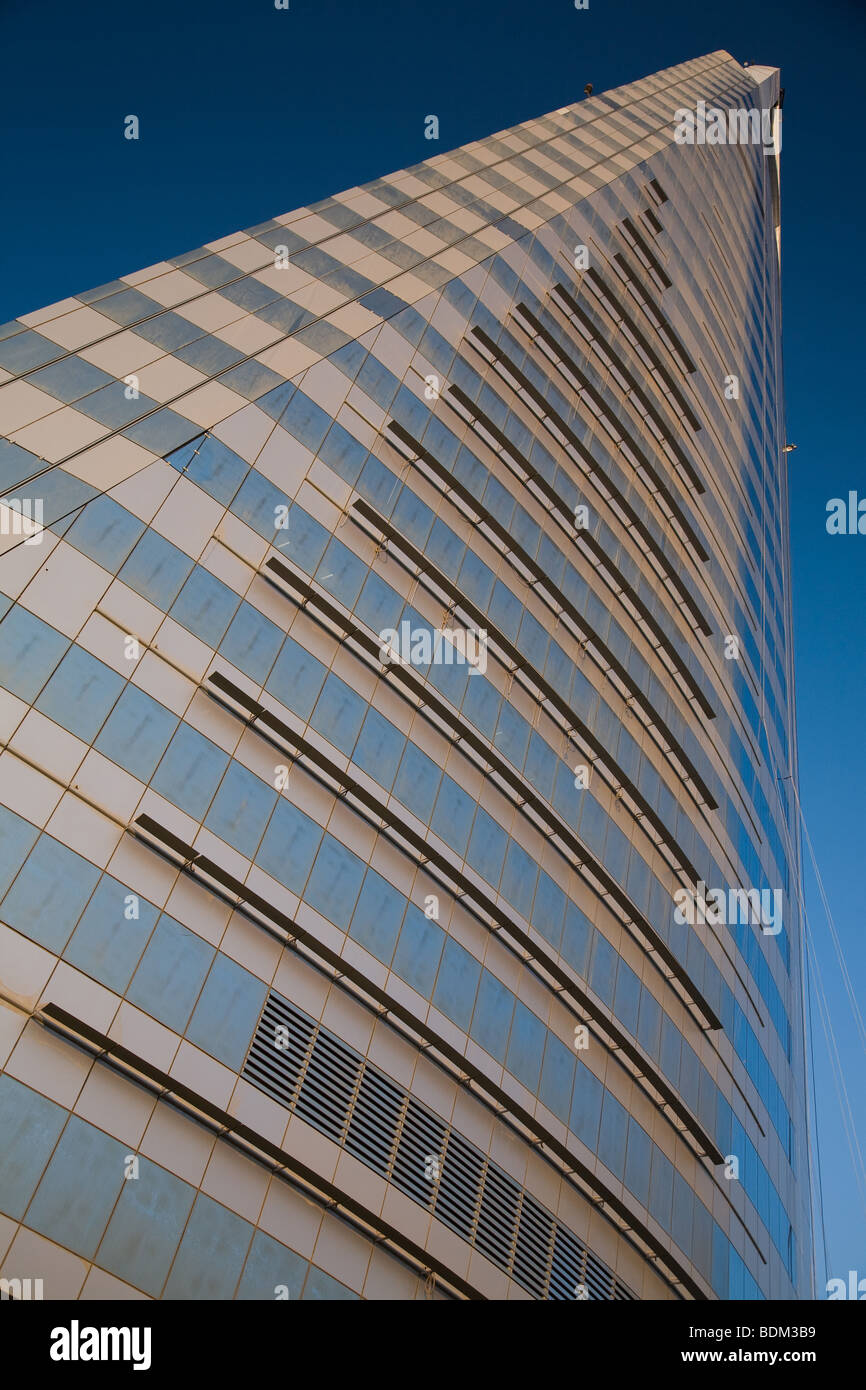Bahrain World Trade Center Manama Wind Turbines Stock Photo - Alamy