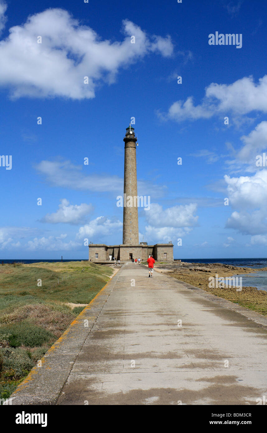 Gatteville le Phare lighthouse near Barfleur Normandy France Stock ...