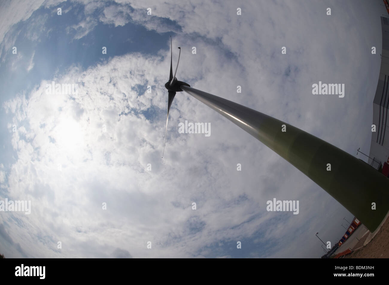 High power wind turbine Stock Photo - Alamy