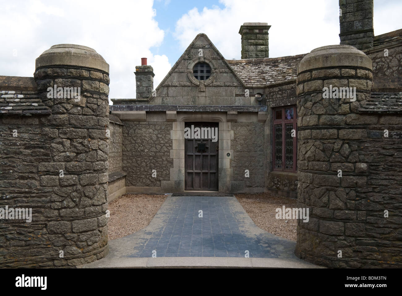 Natural stone cottage, house, building near Prussia Cove, Cornwall ...