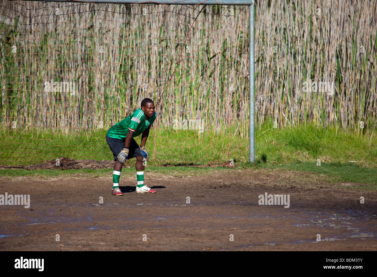 Local Soccer Match, Hout Bay, South Africa Stock Photo - Alamy