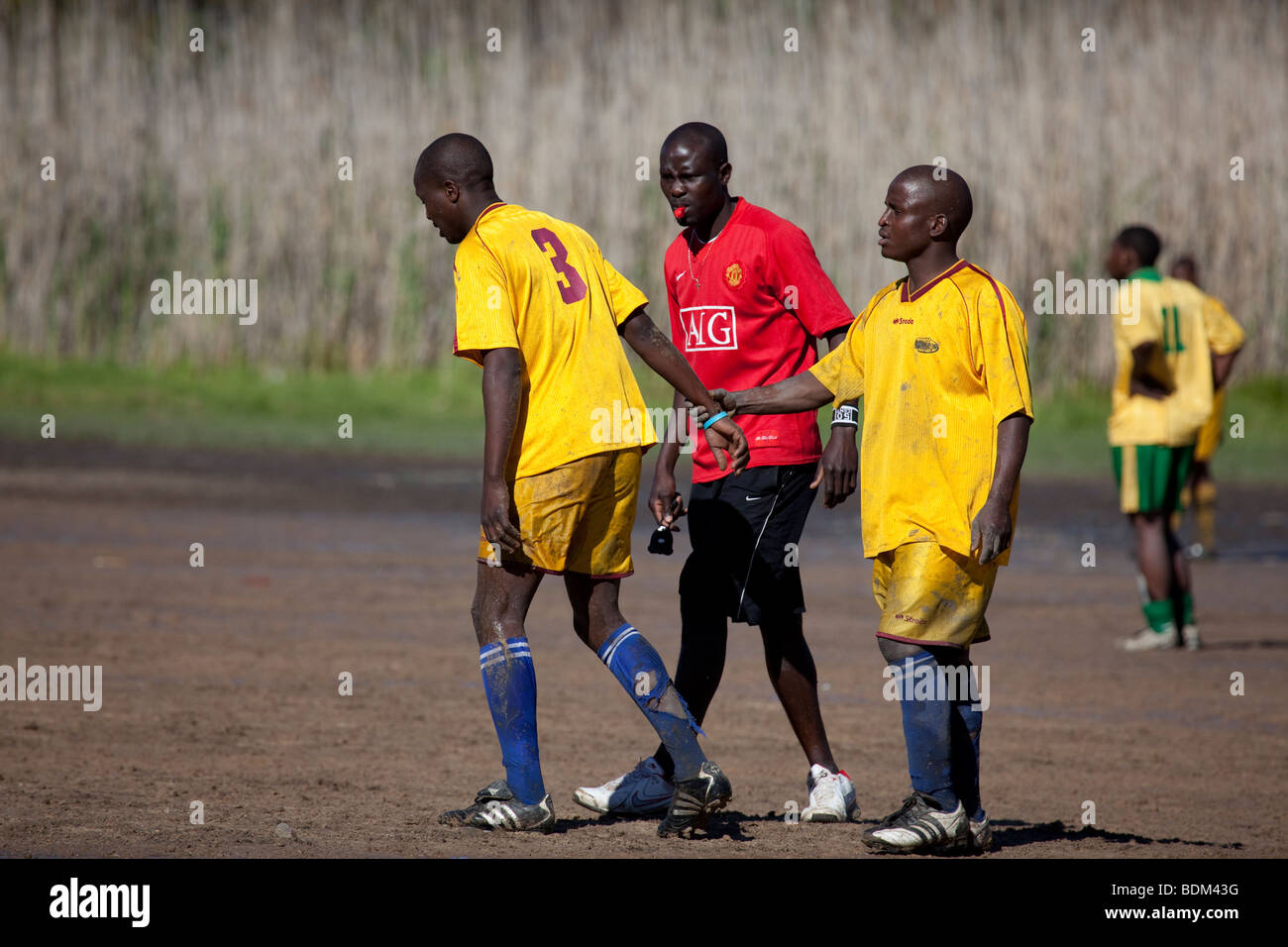 Local Soccer Match, Hout Bay, South Africa Stock Photo - Alamy