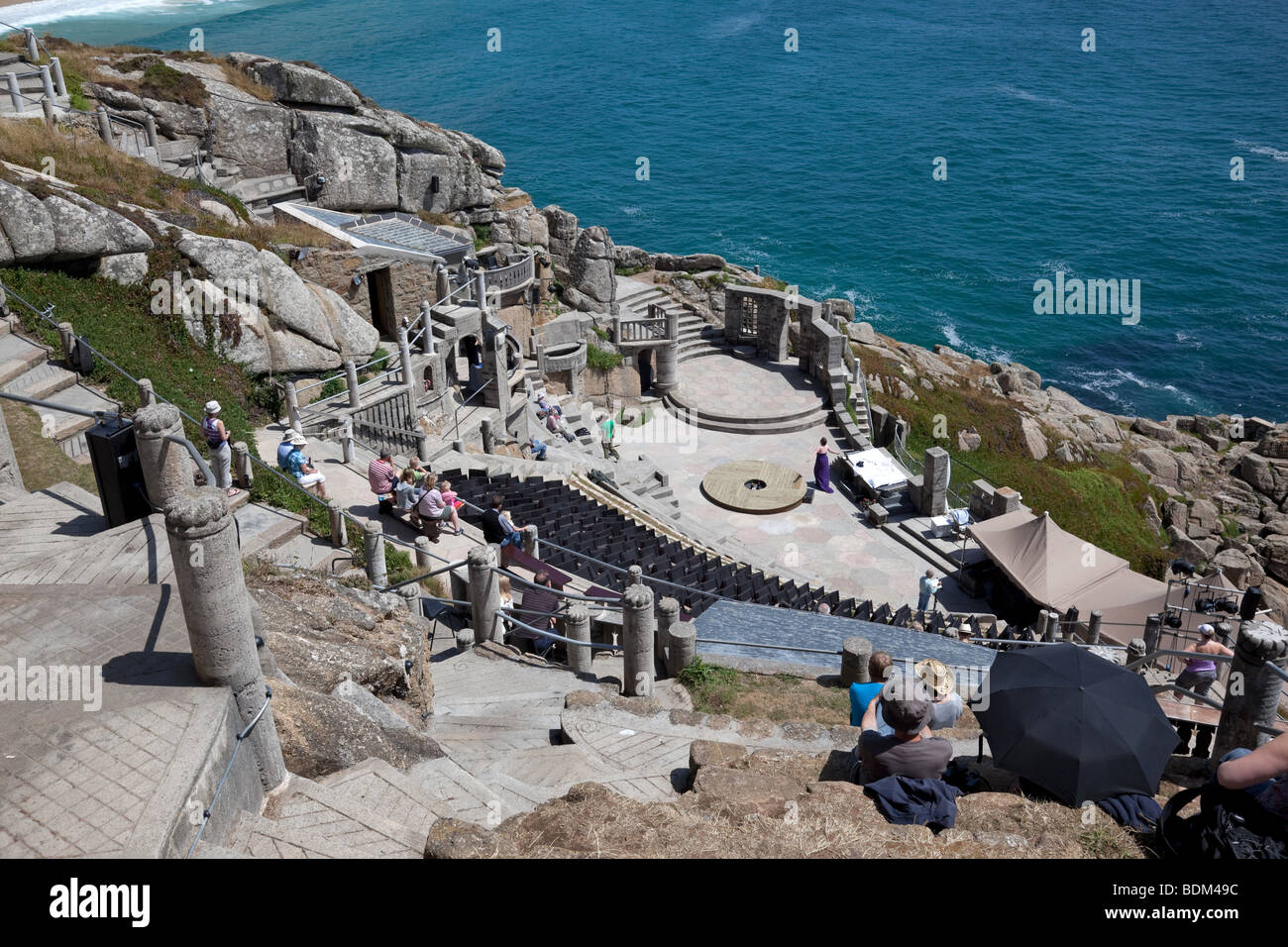 The Minack Theatre, open-air, Porthcurno, Cornwall, England, United ...