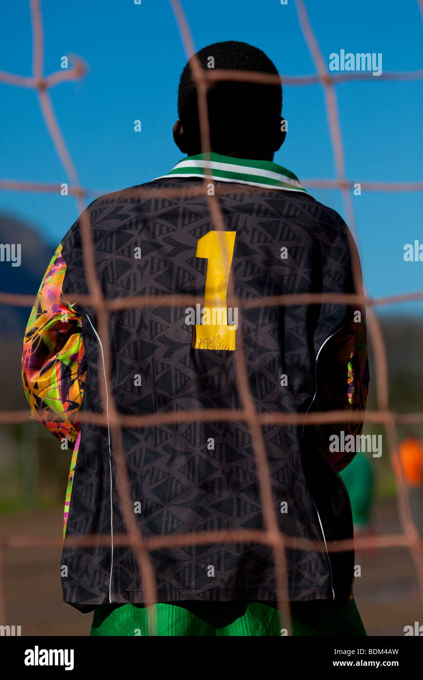 Local Soccer Match, Hout Bay, South Africa Stock Photo - Alamy