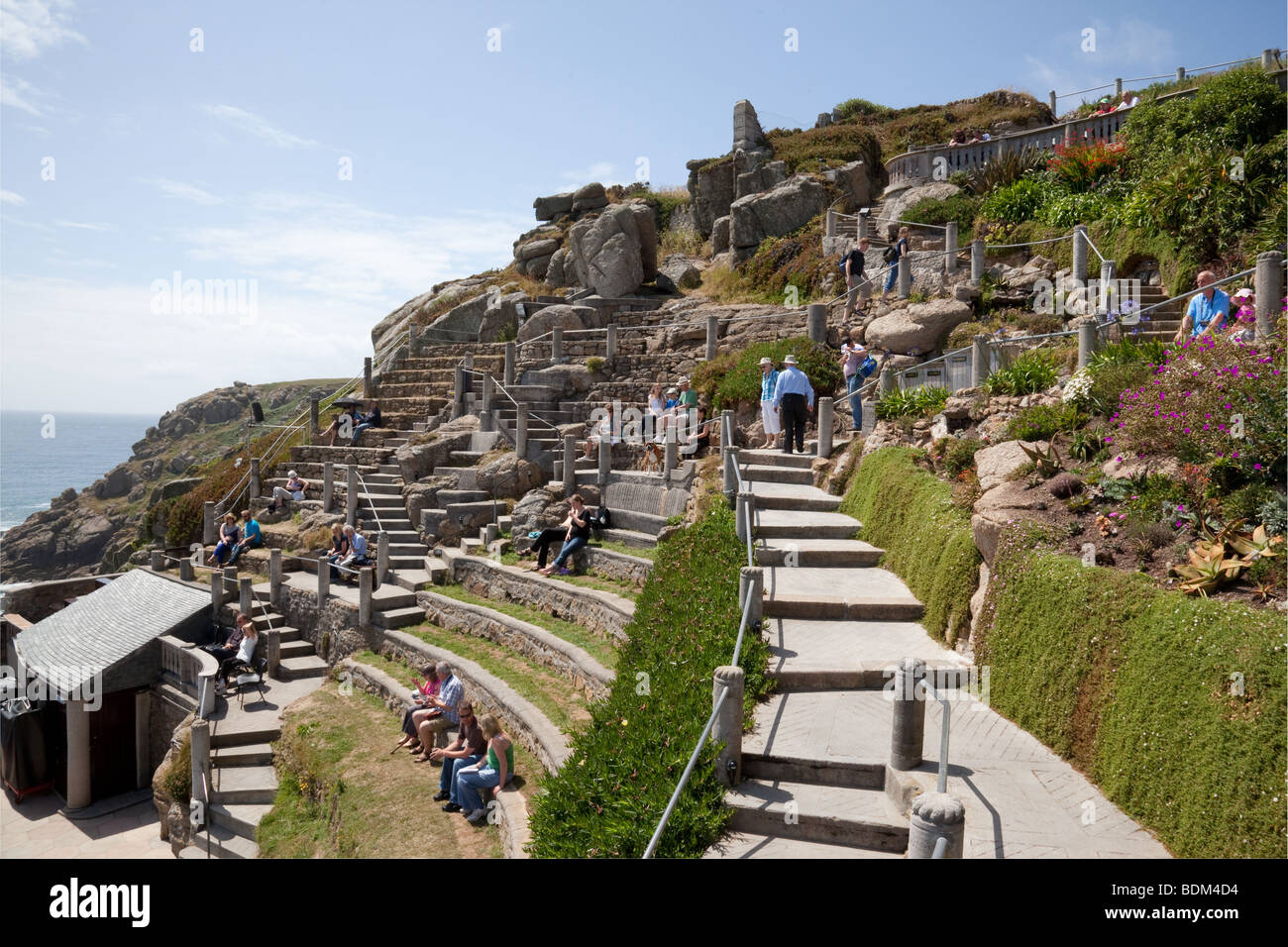 The Minack Theatre, open-air, Porthcurno, Cornwall, England, United ...