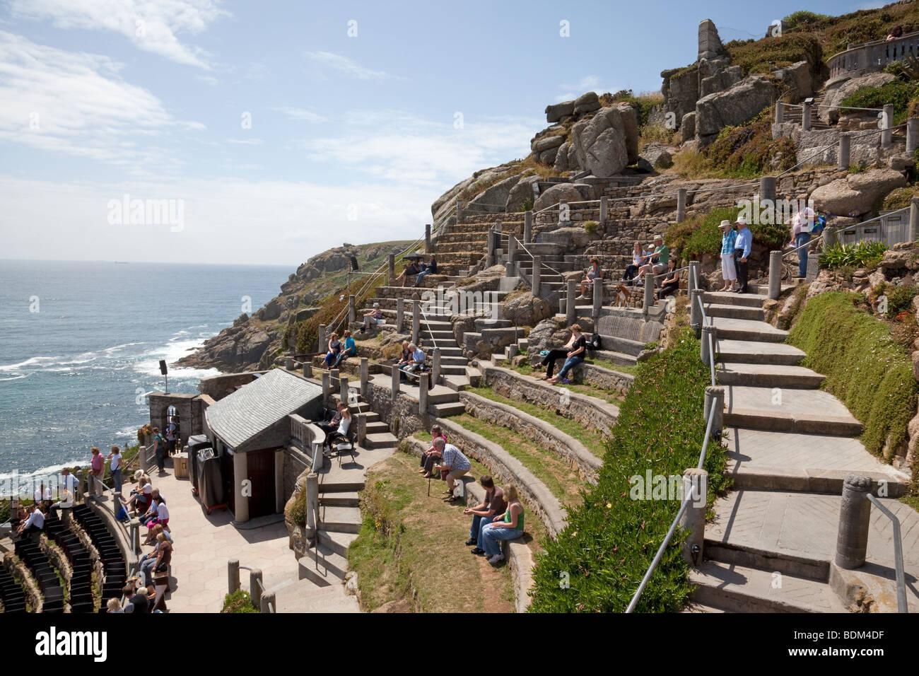 The Minack Theatre, open-air, Porthcurno, Cornwall, England, United ...