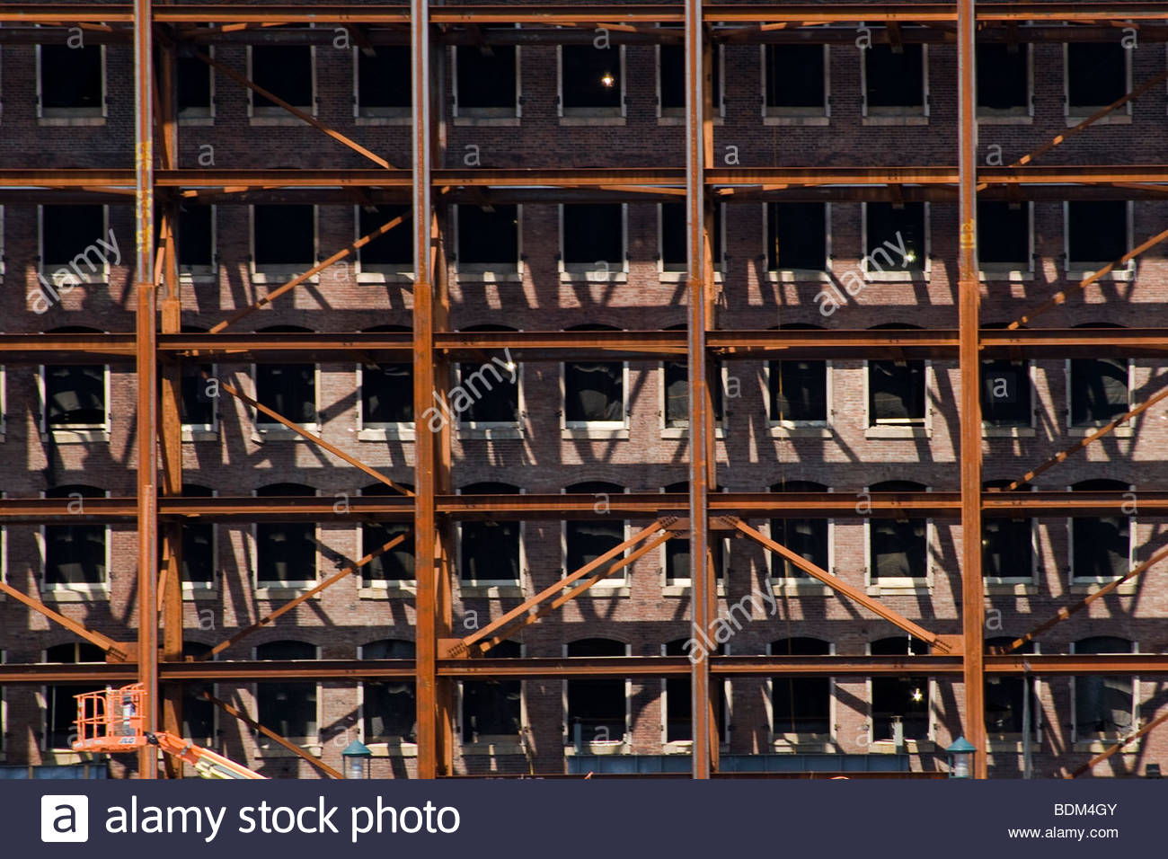 Building Construction Metal Iron Beams Stock Photos & Building ...