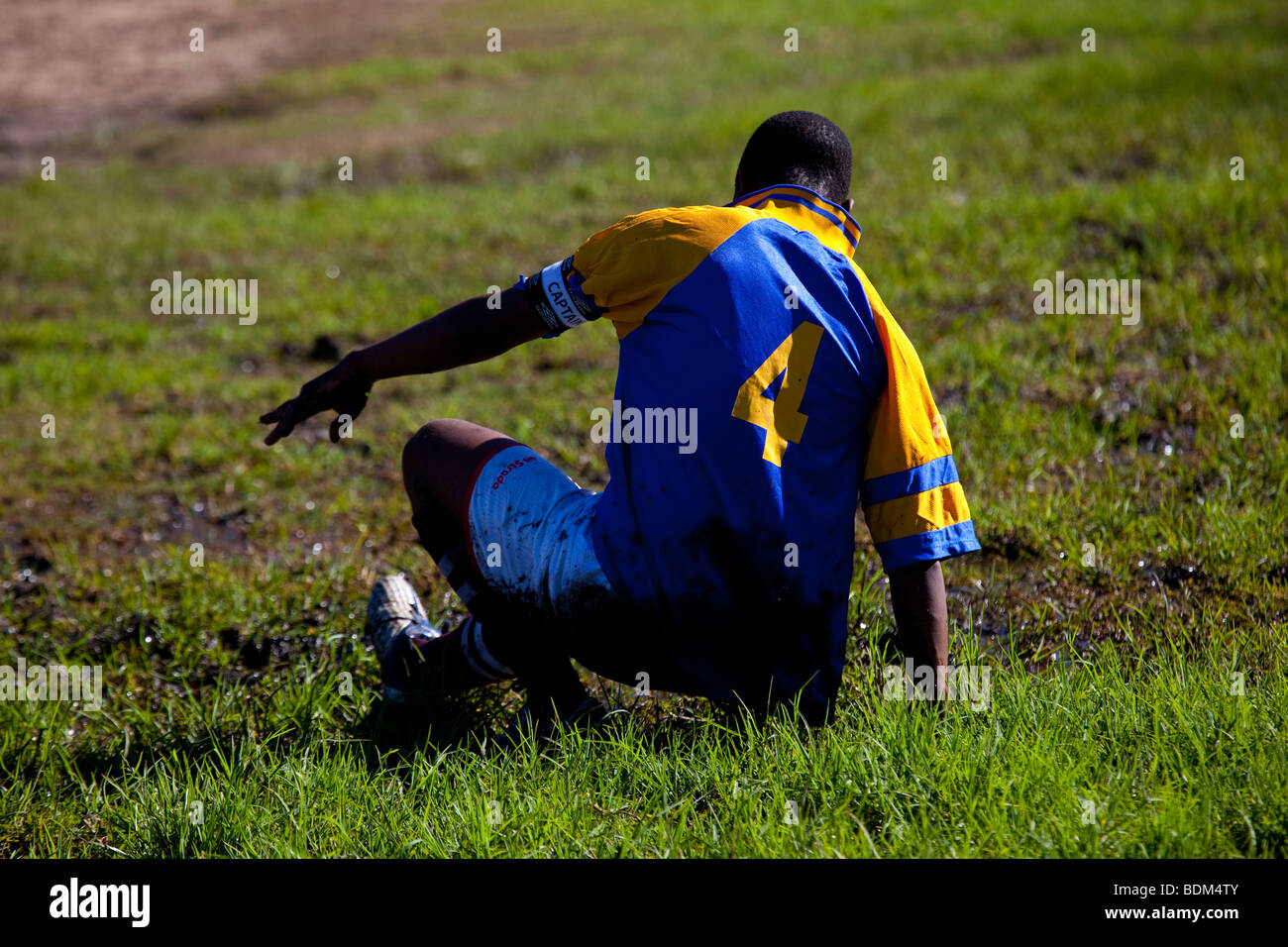 Local Soccer Match, Hout Bay, South Africa Stock Photo - Alamy