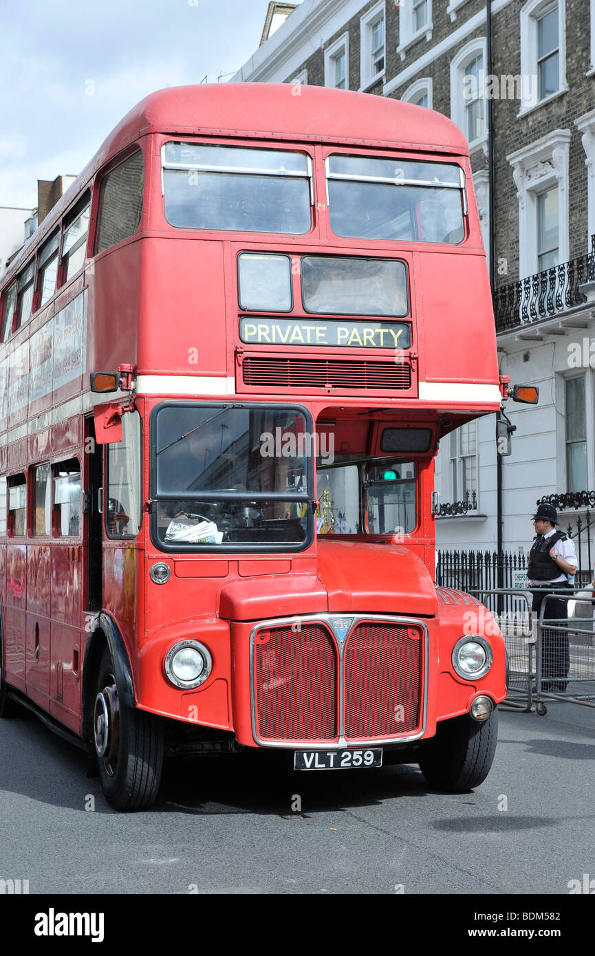 Red London Bus Stock Photo - Alamy