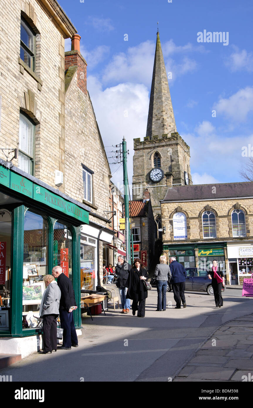 Pickering town yorkshire uk hi-res stock photography and images - Alamy