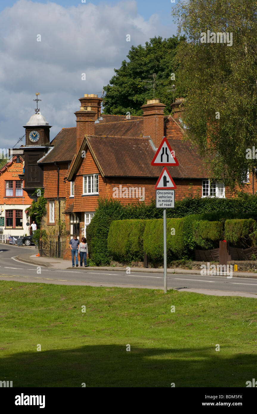 Abinger Hammer Village Surrey England Stock Photo - Alamy