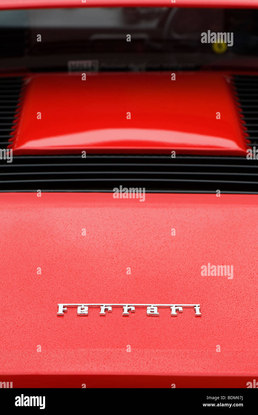 Red ferrari classic car hi-res stock photography and images - Alamy