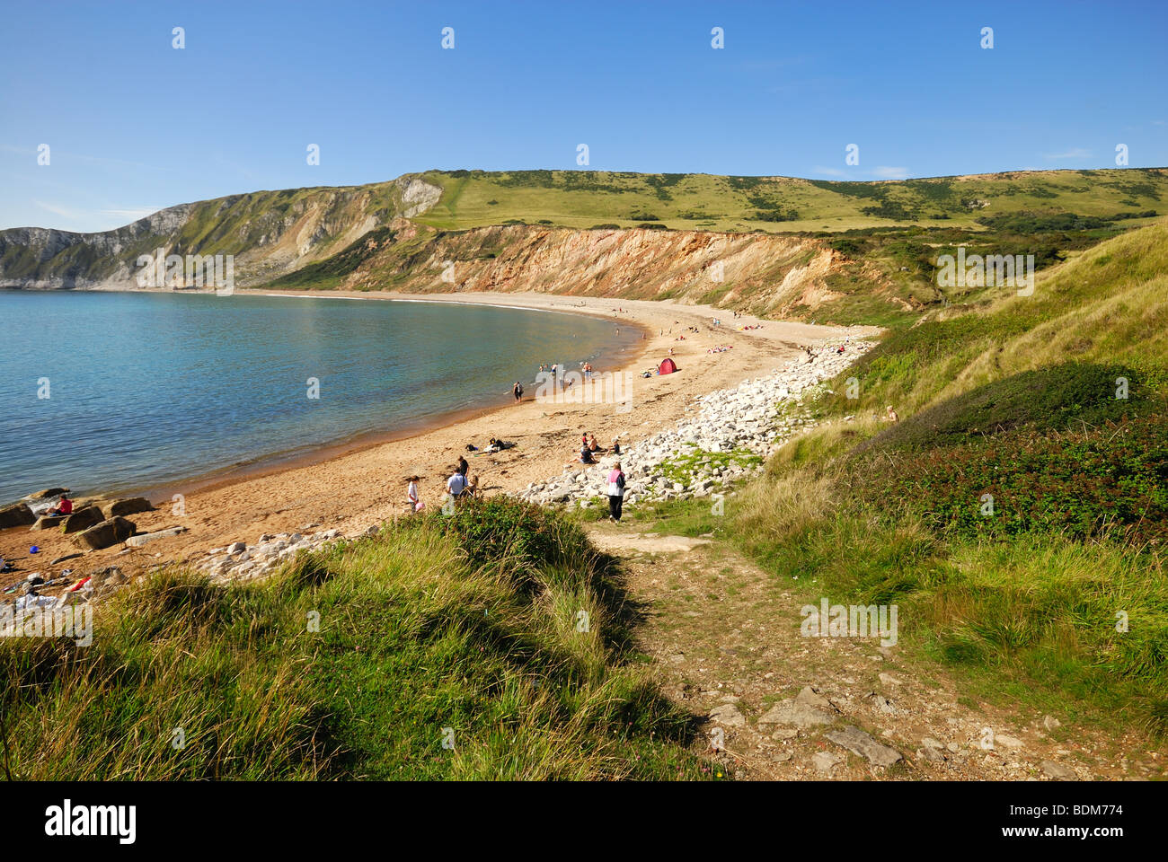 Worbarrow bay on lulworth hi-res stock photography and images - Alamy