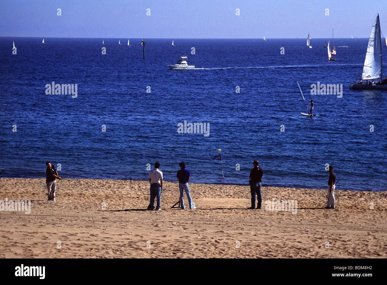 Playing golf by the beach hi-res stock photography and images - Alamy
