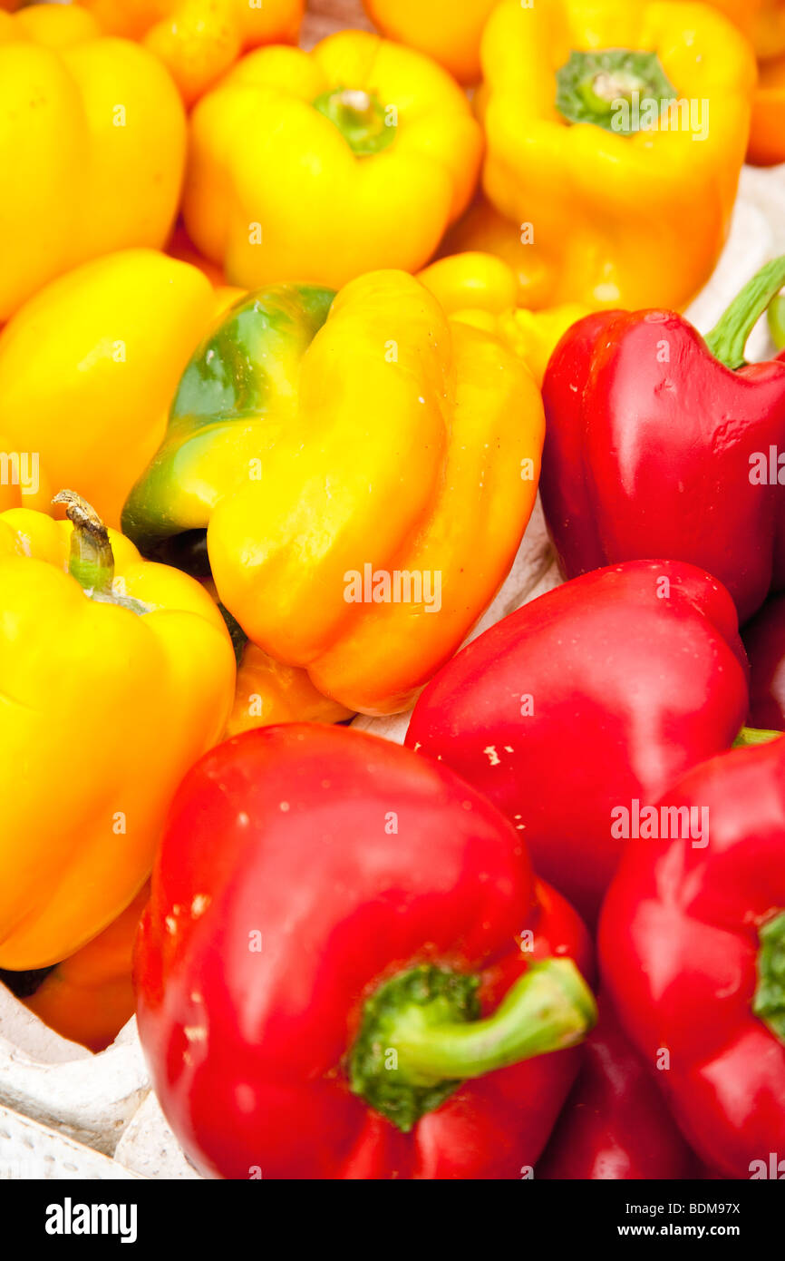Selection bell peppers hi-res stock photography and images - Alamy