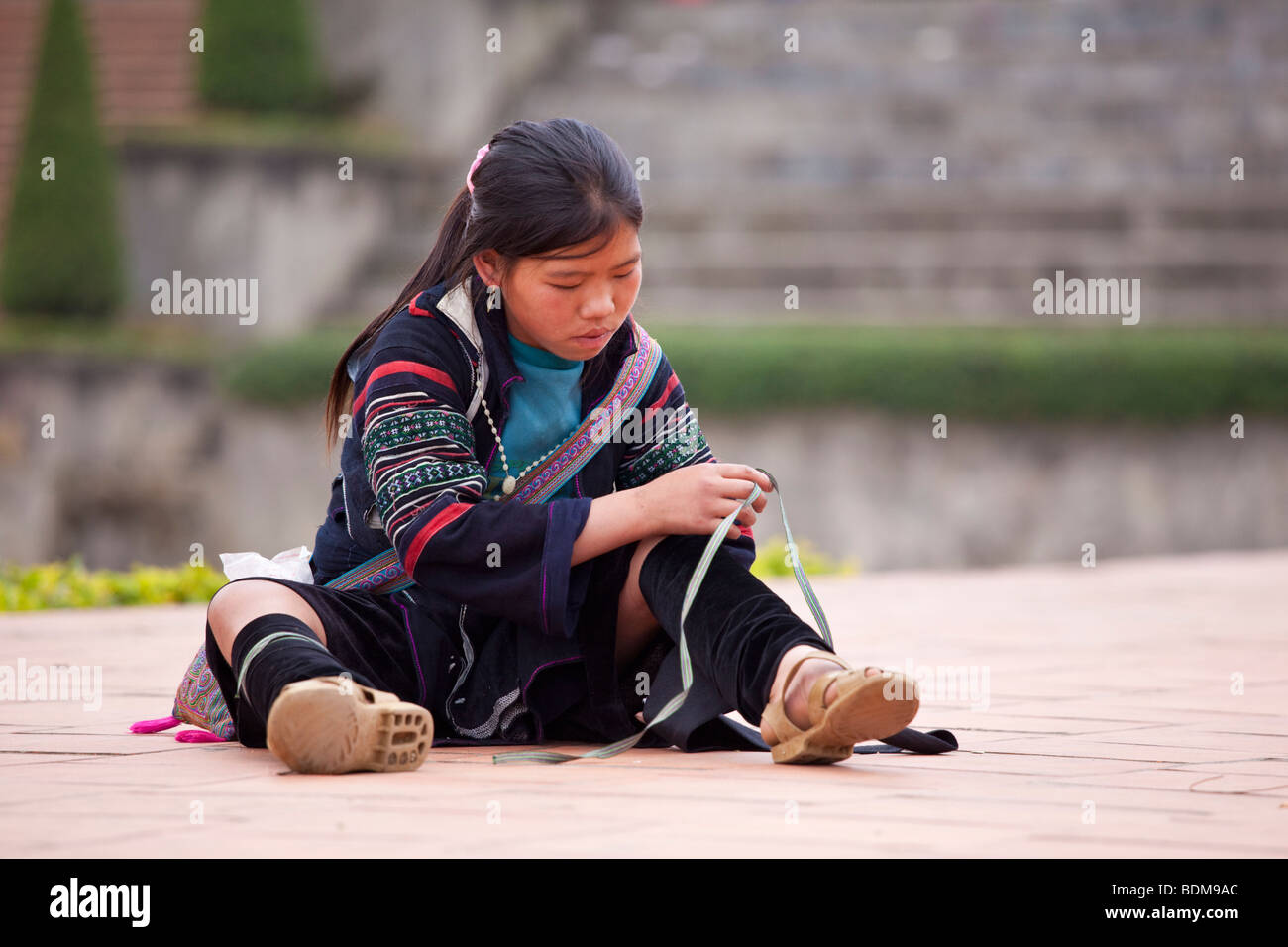 Happy hmong girl hi-res stock photography and images - Alamy