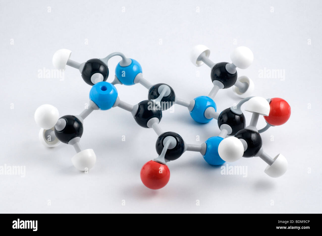 3d Structure Of Caffeine
