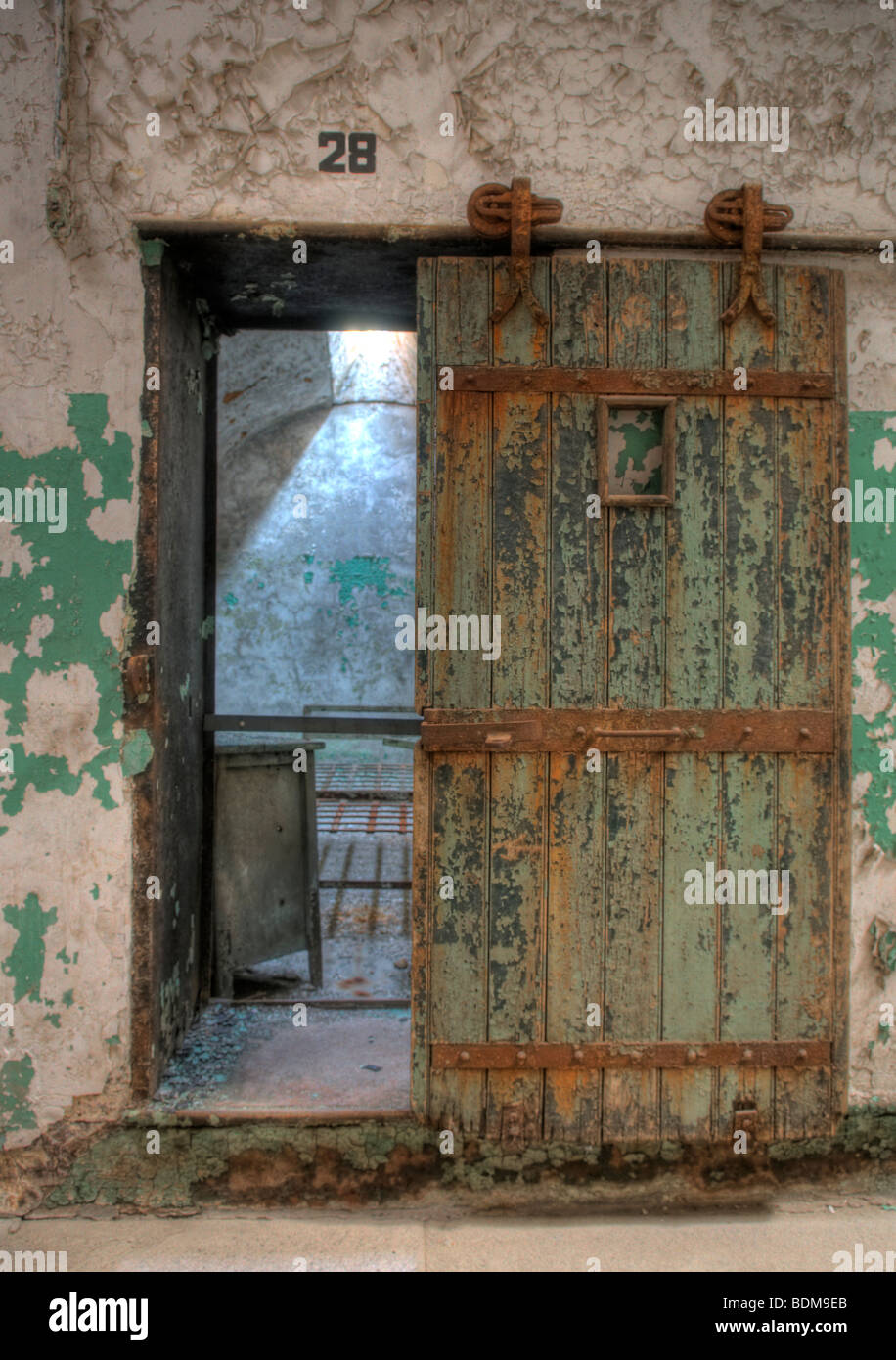 Cell Block 9 Cell 28 Eastern State Penitentiary photographed in High ...