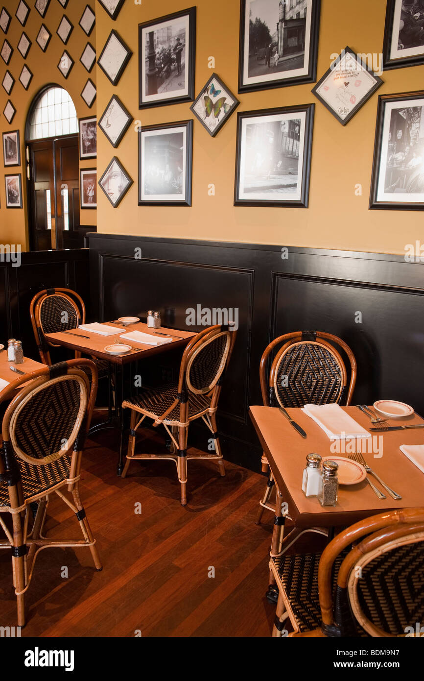 interior of Cafe Santa Barbara, California, United States of America ...