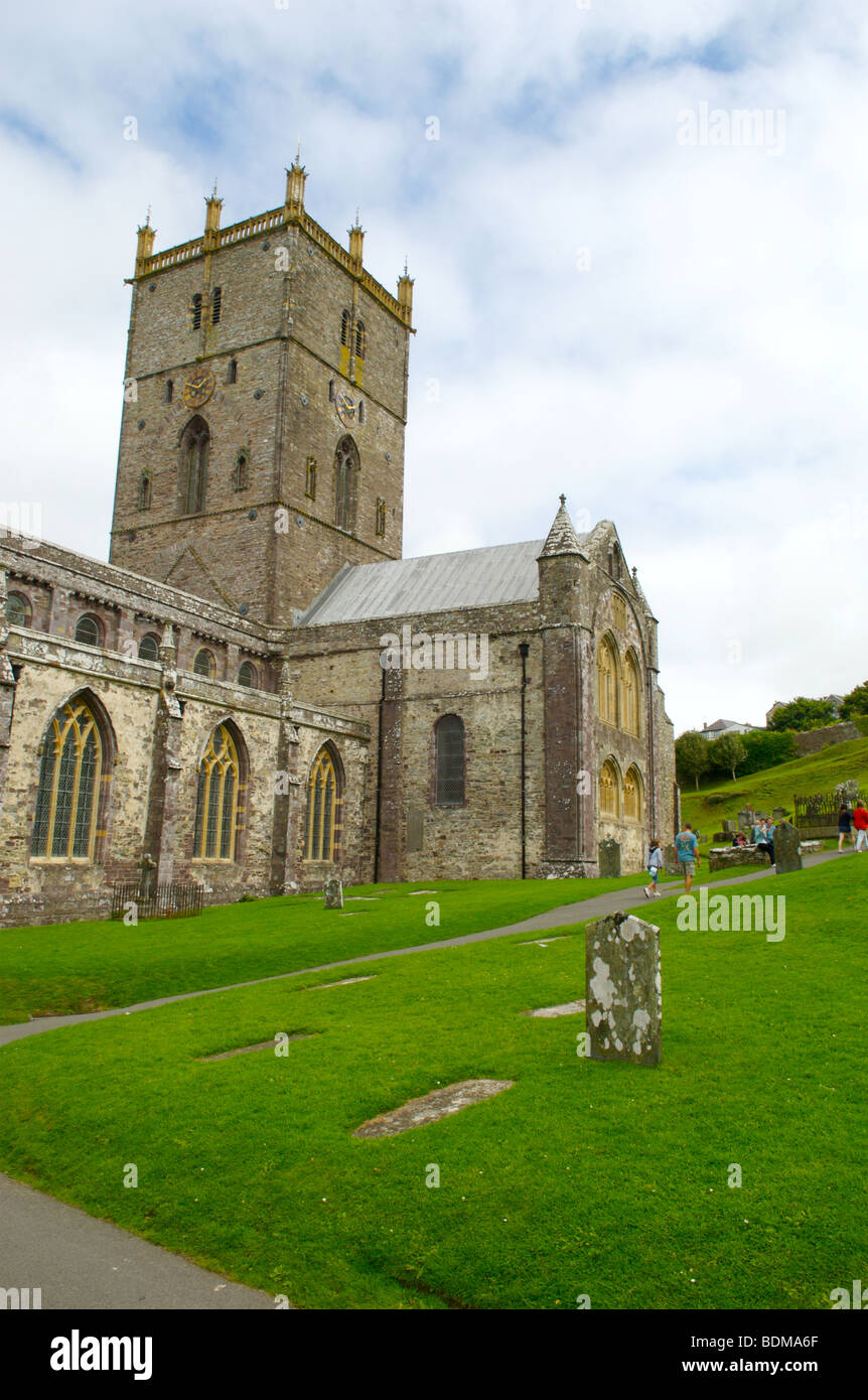 St David's Cathedral in Wales Stock Photo - Alamy