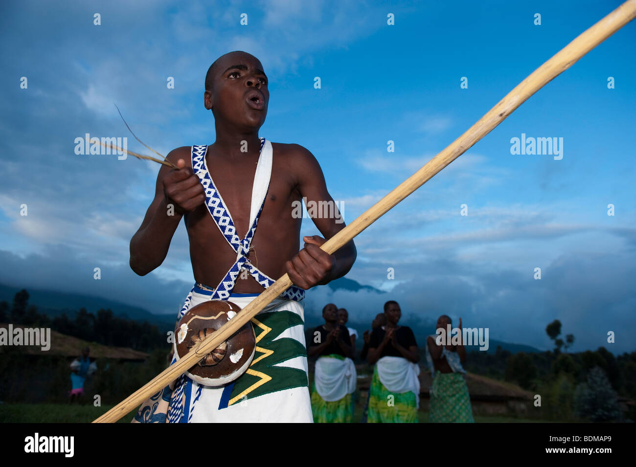 musician, Intore dancing, Rwanda Stock Photo - Alamy