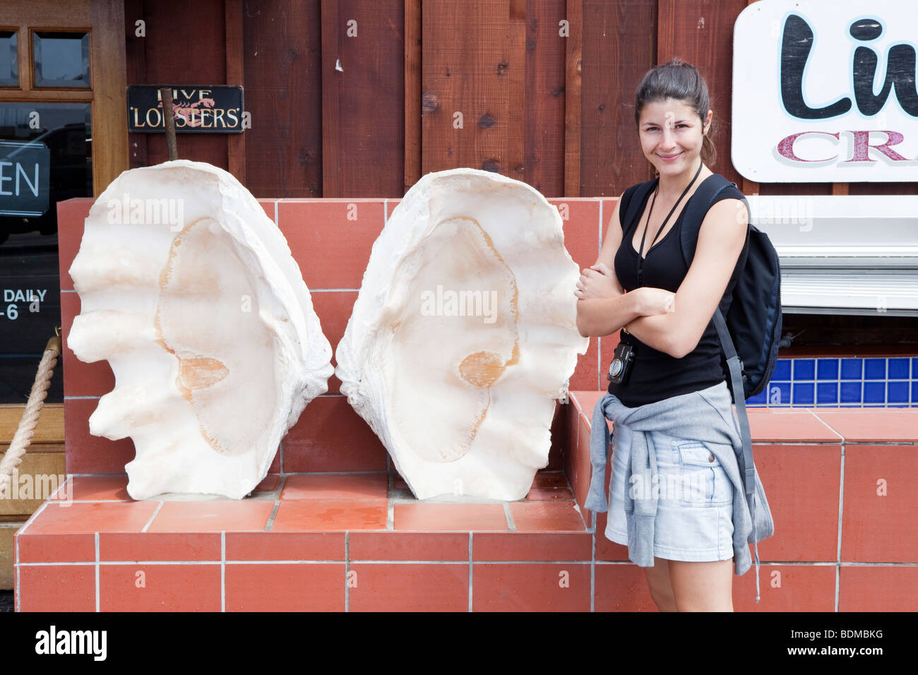 Oyster And Woman High Resolution Stock Photography and Images - Alamy
