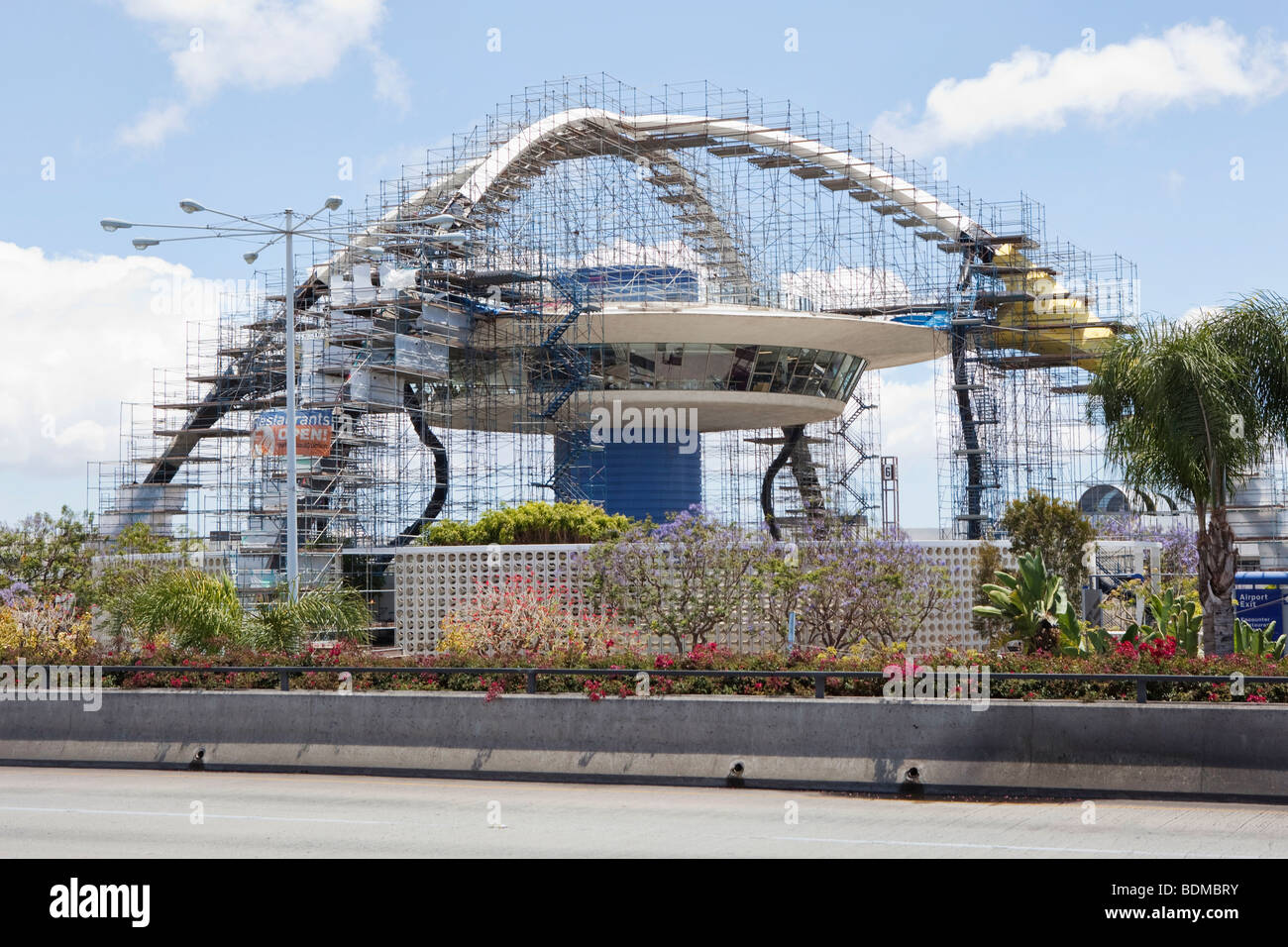 Theme Building Side View