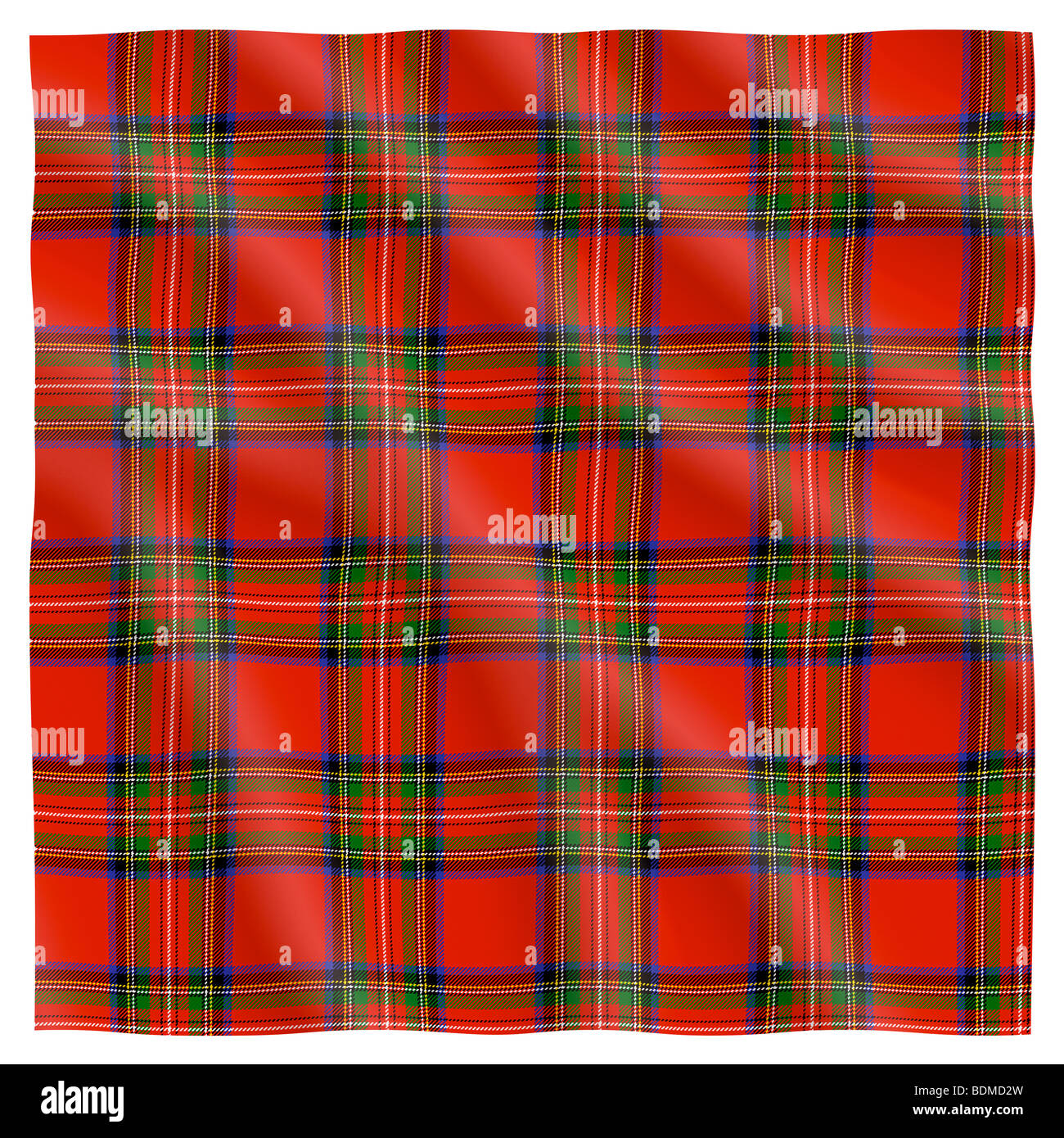 Royal Stewart Tartan or Plaid Stock Photo - Alamy