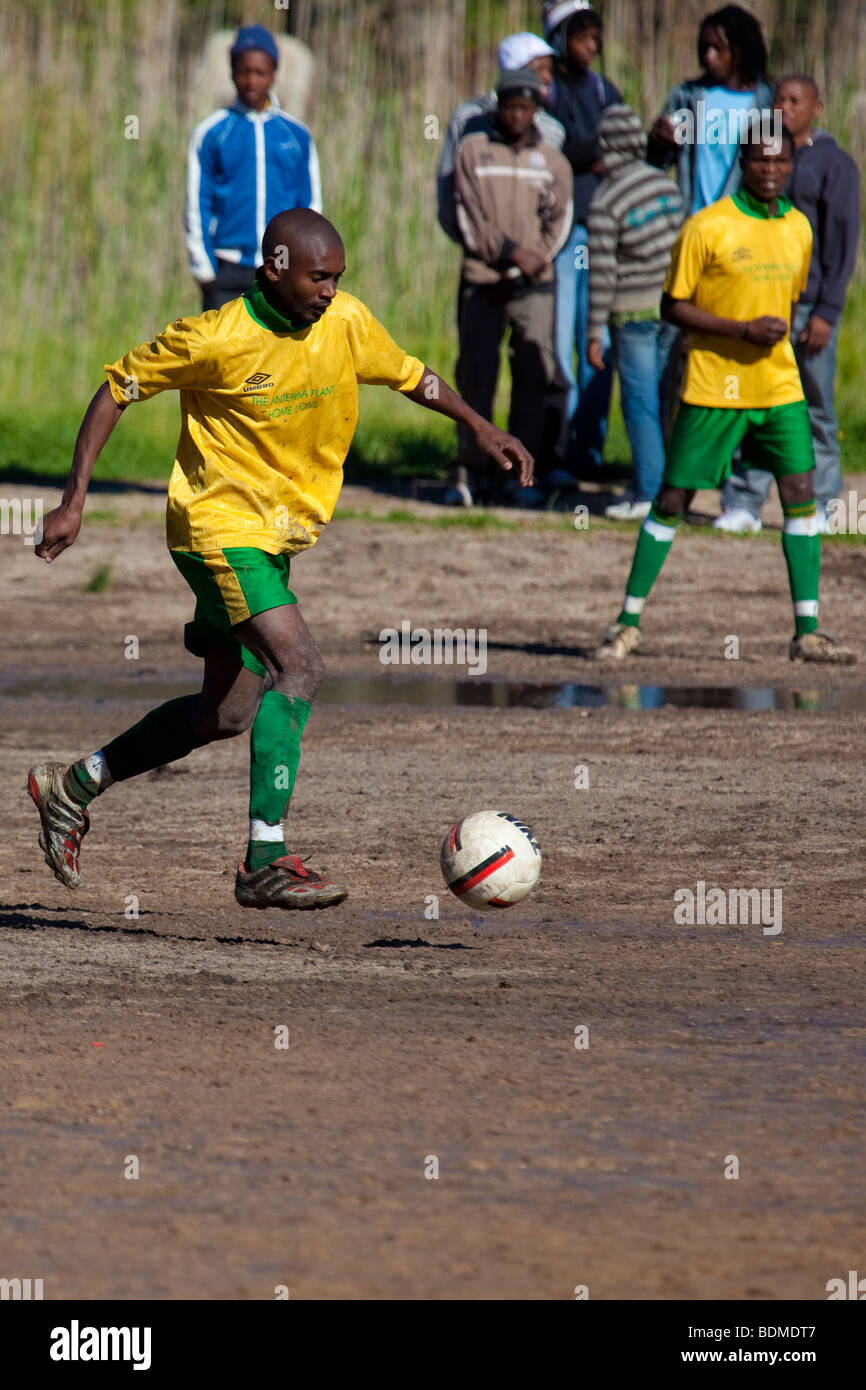 Local Soccer Match, Hout Bay, South Africa Stock Photo - Alamy
