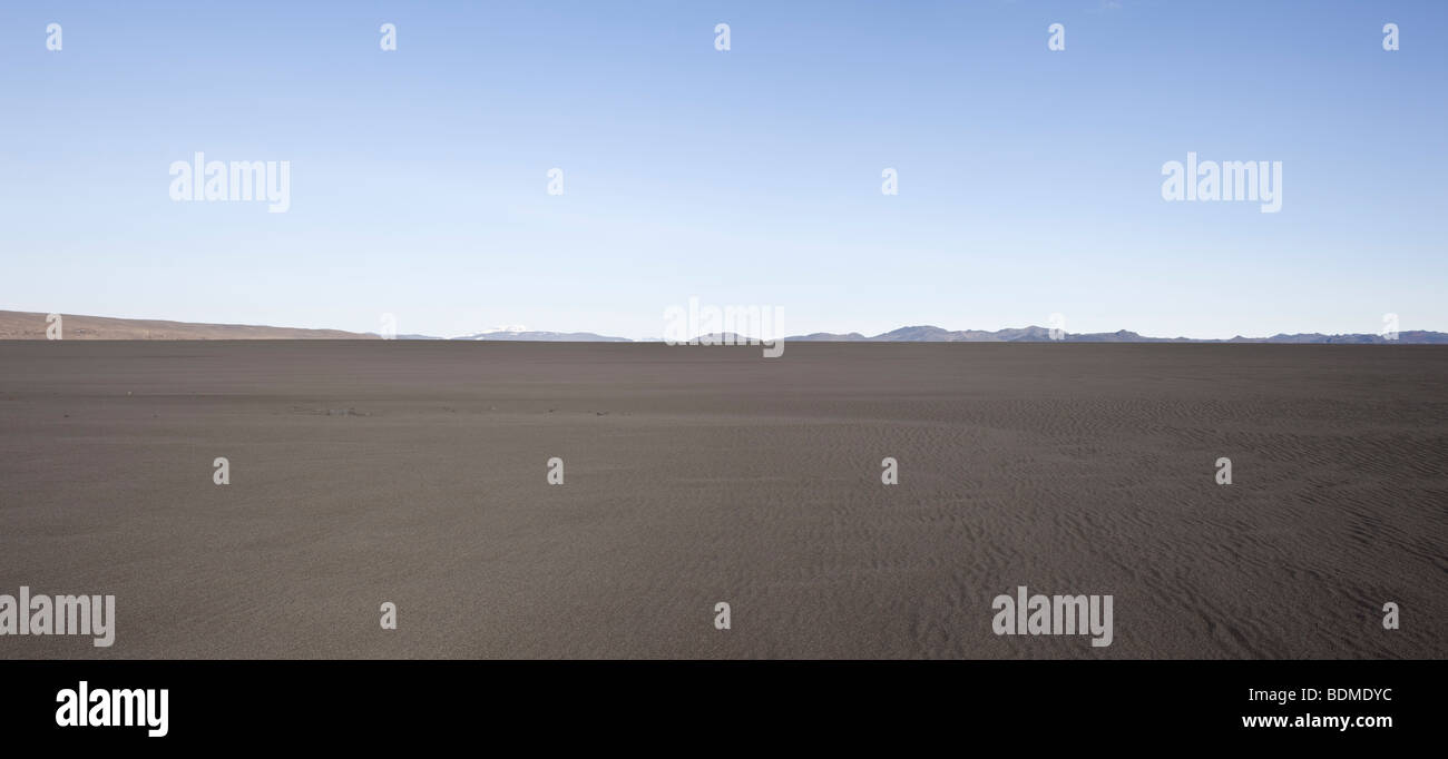 Sand duanes near Dyngjujokull Iceland F910 Stock Photo - Alamy
