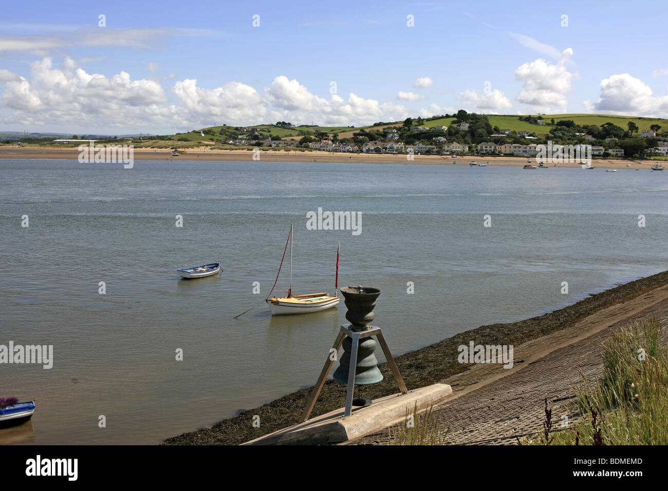 The River Torridge and Estuary into the Atlantic at Appledore Devon ...