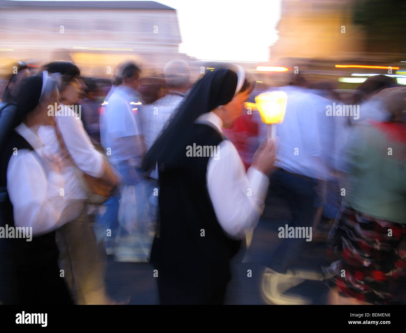catholic church corpus domini procession in rome, june 2009 Stock Photo ...
