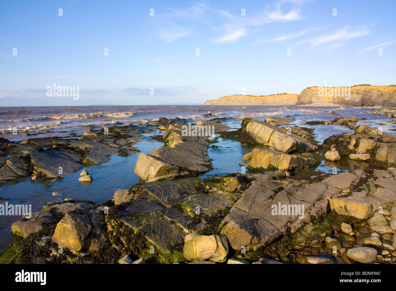 Kilve Beach Somerset England UK Stock Photo - Alamy