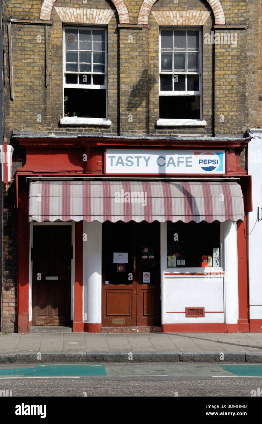 Tasty Cafe, London, England Stock Photo - Alamy