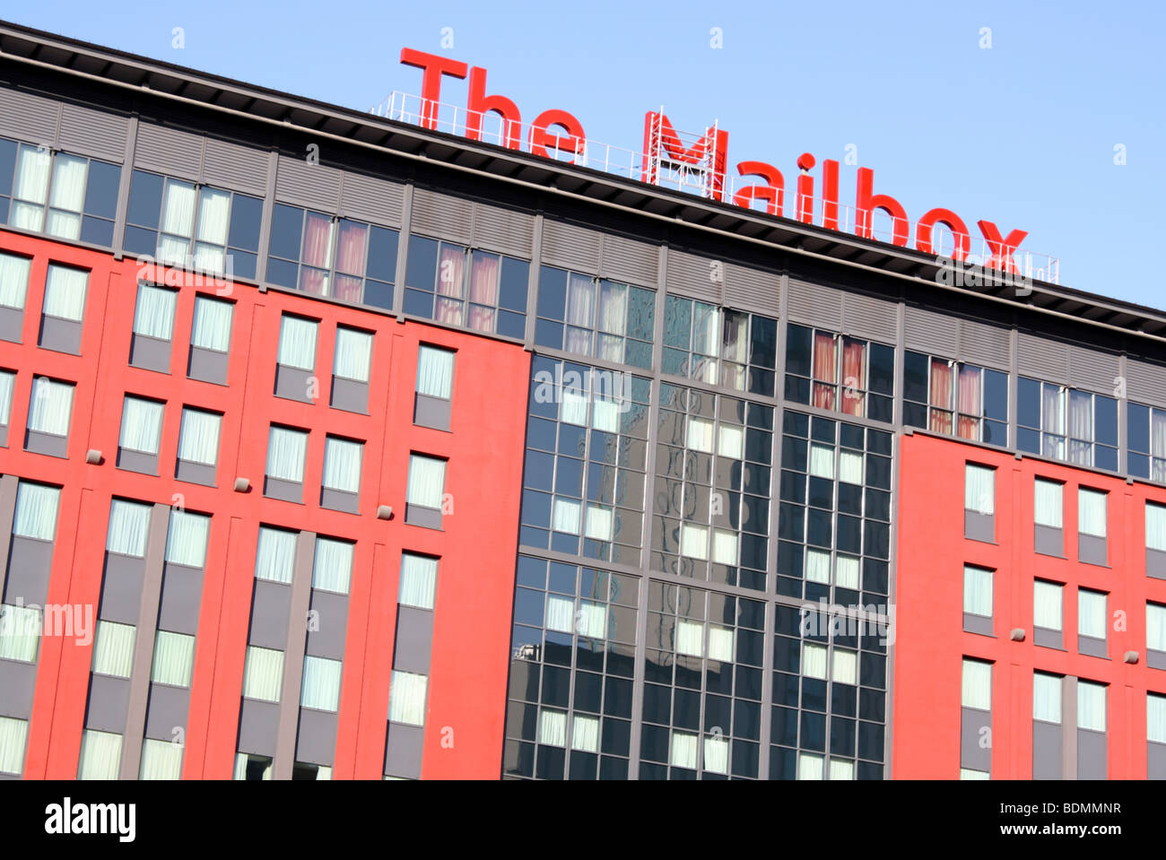 The Mailbox, shopping center and home of BBC, Birmingham Stock Photo ...