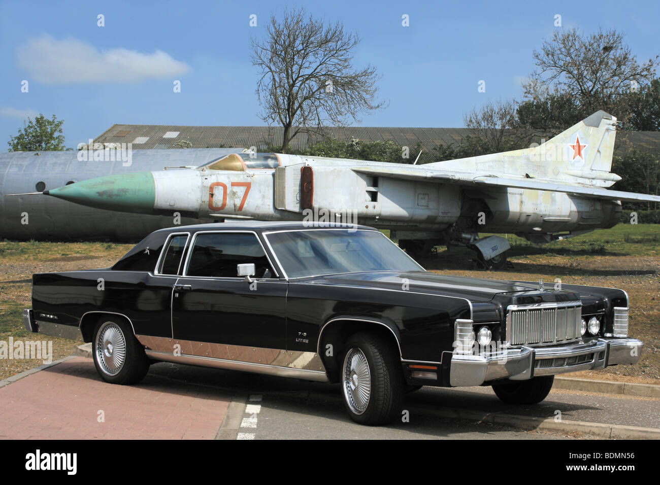 Lincoln Continental Mk IV Coupe with 460ci V8 is a contemporary of this ...