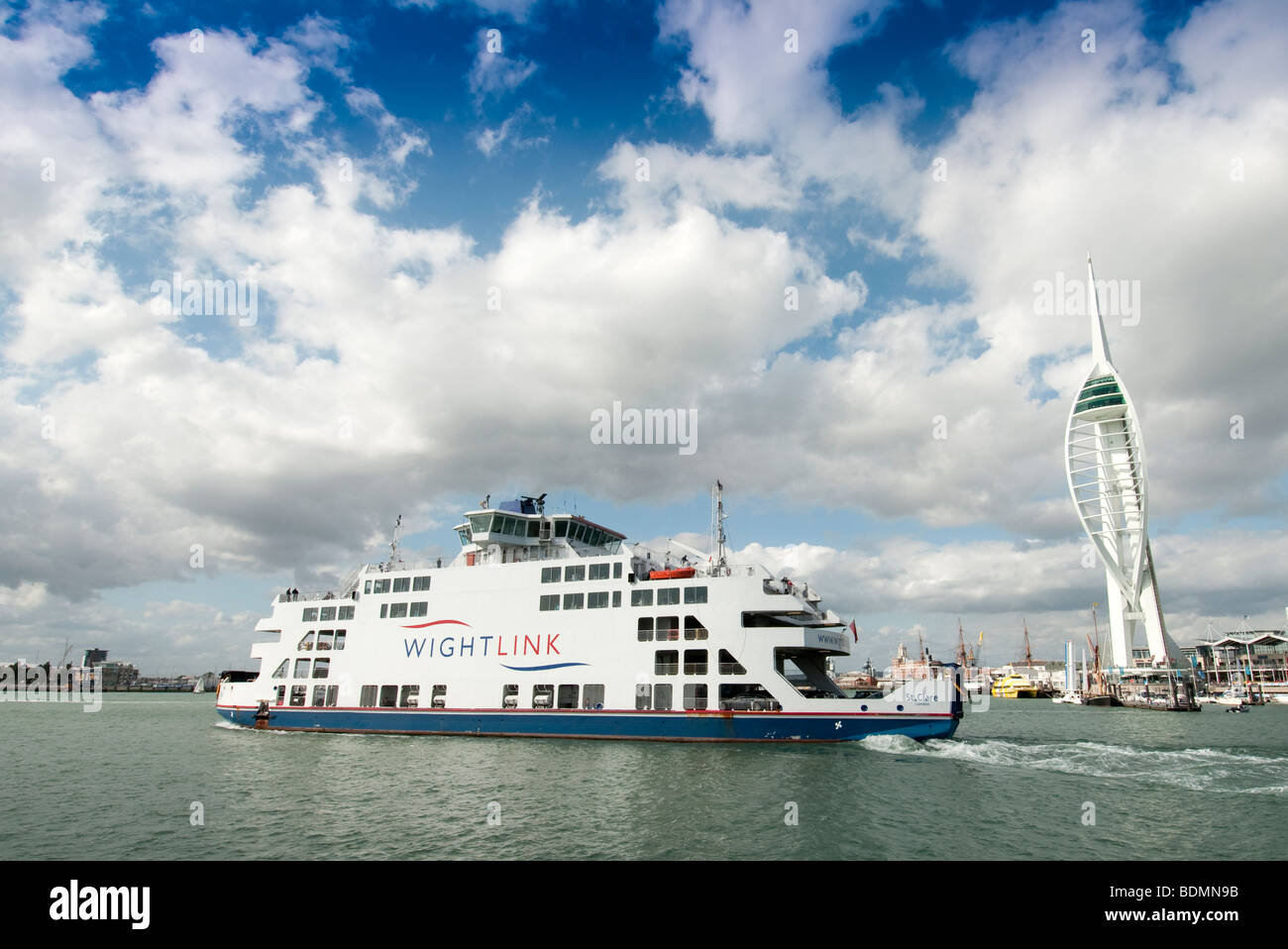 Isle wight ferry spinnaker hi-res stock photography and images - Alamy